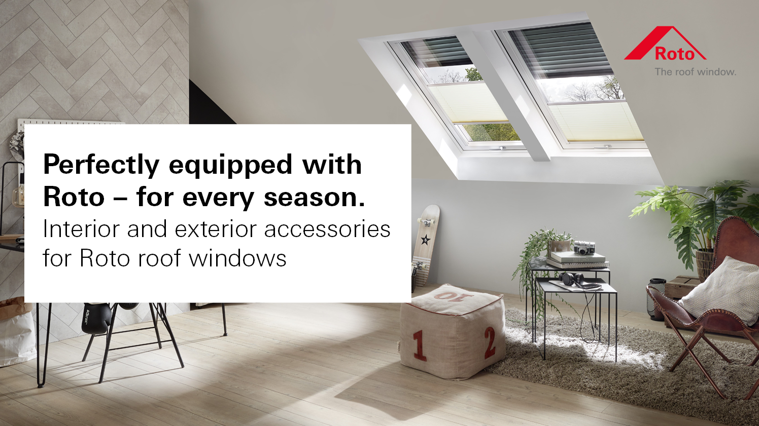 The roof window for professionals | Roto roof window