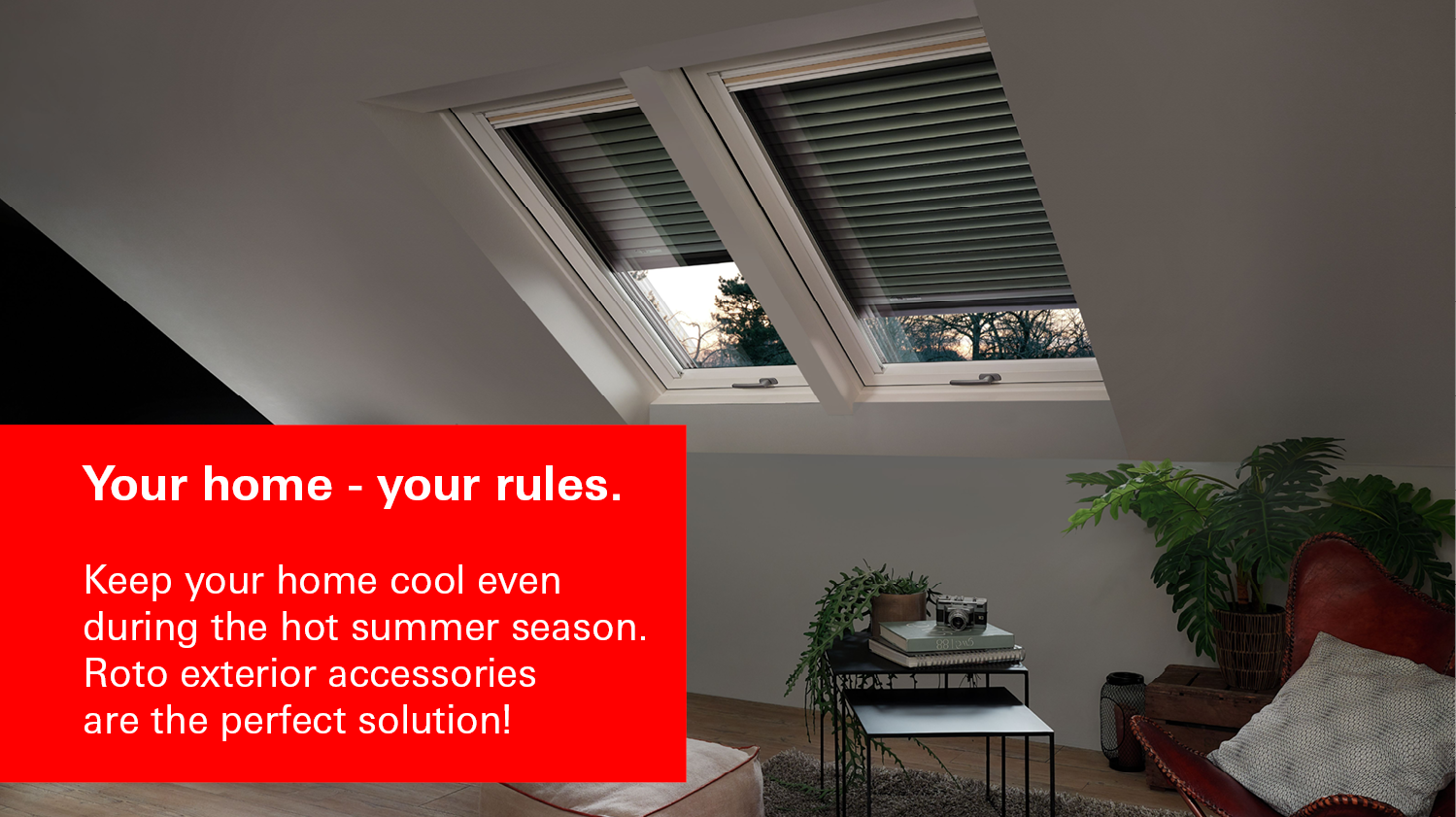 External accessories overview | Roto roof window