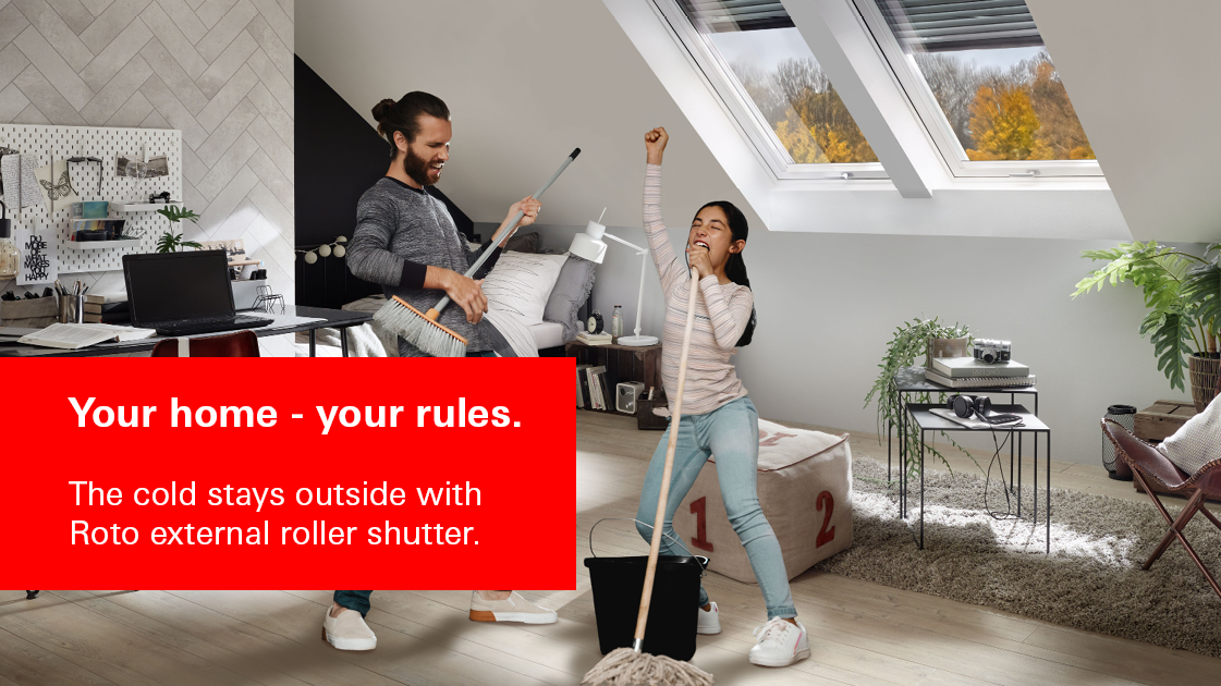 The roof window for professionals | Roto roof window